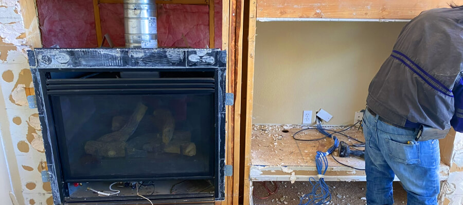 Firebox Repair in Denver Metro Area by the Chimney Kings Pros
